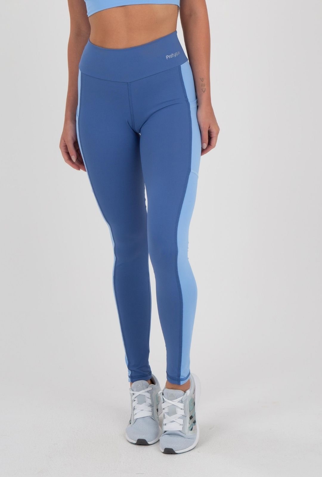 Legging Maxxy Colors Recorte Lateral e Bolso